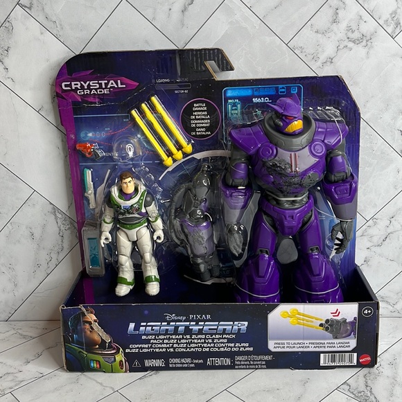 Disney | Toys | Nwt Disney Pixar Mattel Crystal Grade Buzz Lightyear ...